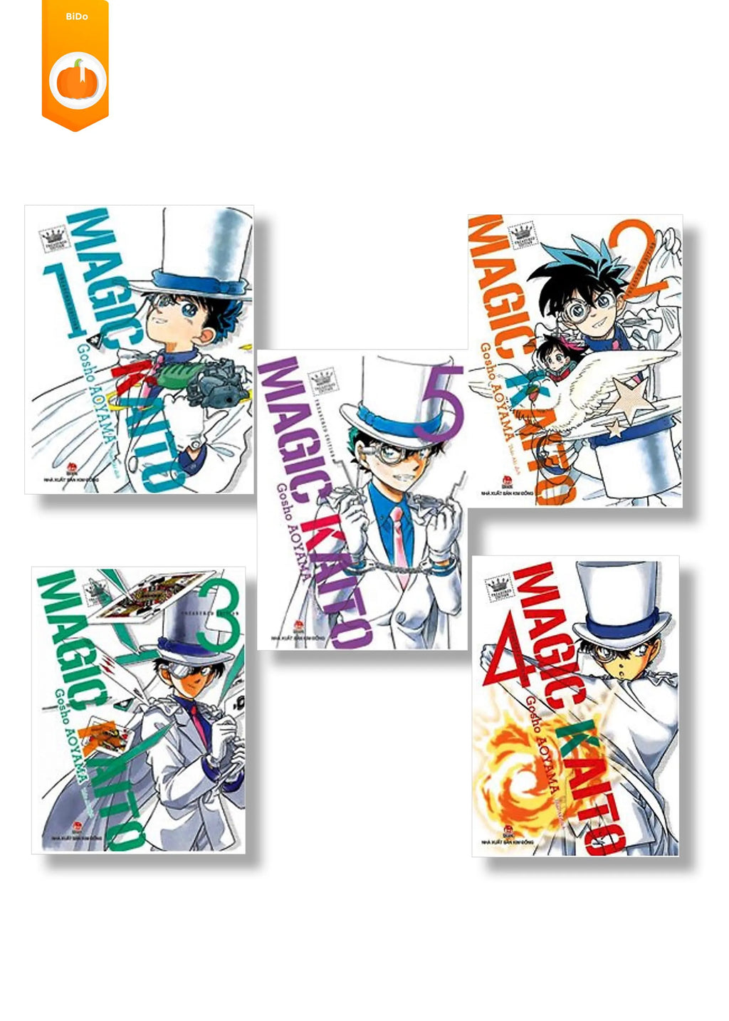 Magic Kaito – Combo Magic Kaito 5 Tập Trinh Thám Ảo Thuật – Bido - Tiệm ...